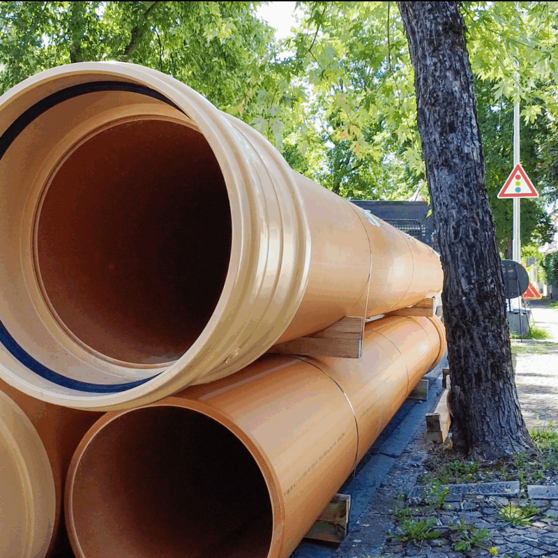 Tubi fognatura FOX in PVC‑U | Triplo strato SN4‑SN16